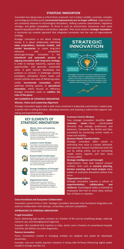 Strategic Innovation - Lenner Mae PathWay Consulting