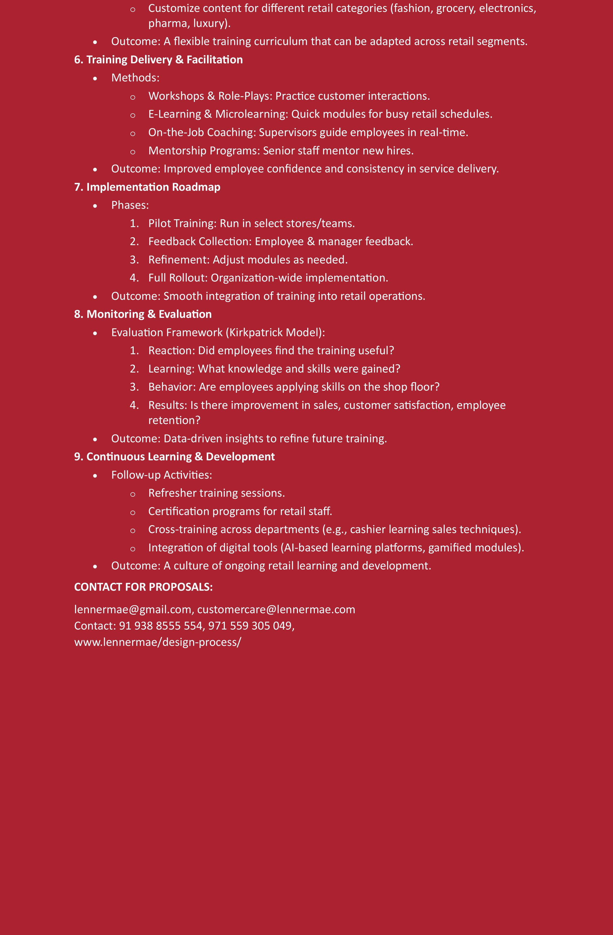 Learning & Development - Lenner Mae PathWay Consulting